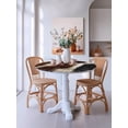 Cowhide Round Fitted Tablecloth with Elastic Edge, Brown Black White ...