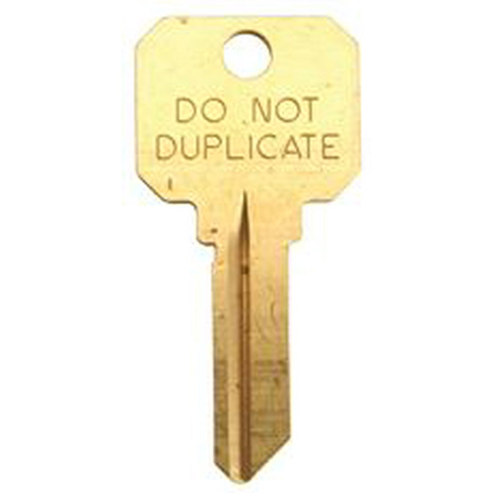 Sc1 Schlage ''Do Not Duplicate'' Key Blank 50 Pack - Walmart.com ...