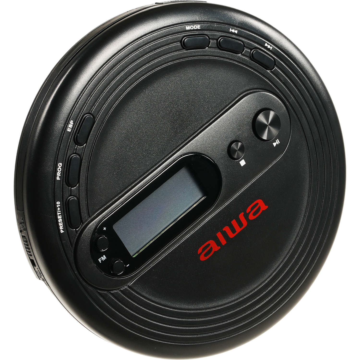 Aiwa Personal Portable CD/MP3 Player with FM Tuner, 10 Radio Presets ...