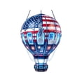 7.87In 2D Flat Patriotic Hanging Ornament Hot Air Balloon Pendant For ...
