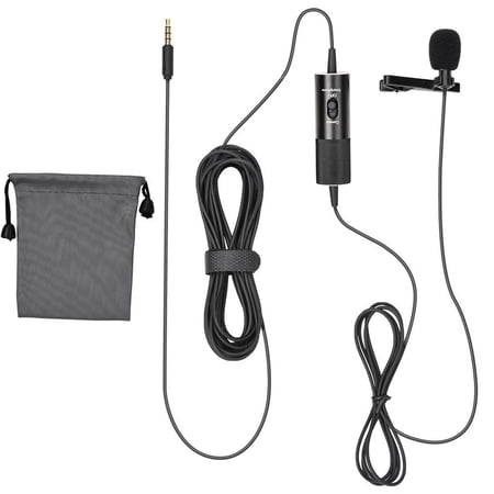 Mini Portable Tie Collar Clip-on Mic Omni-direction Mobilephones Audio ...