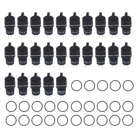 Selector Switch,25Pcs Selector Switch 3 Rotary Switch Self Locking ...