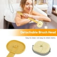 Long Handle Liquid Bath Brush Detachable Back Body Wash Shower Scrubber ...