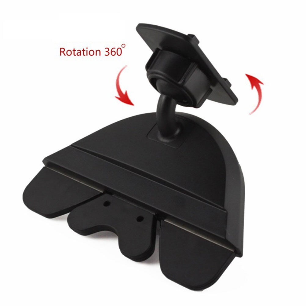 Click here for Upouart Black Abs Cd Slot Phone Holder For Cars 1p... prices