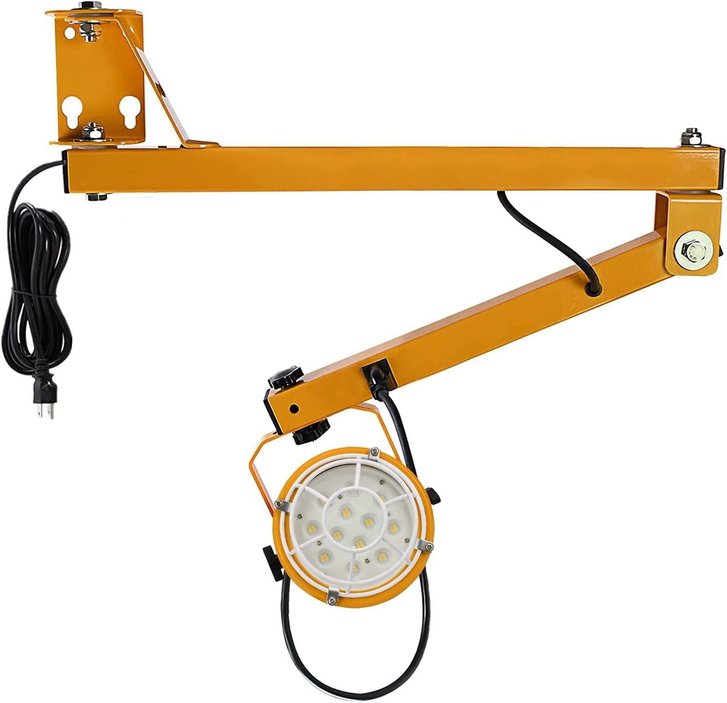 Cap, Loading light, 40 "swing single arm with socket, Rotatable ...