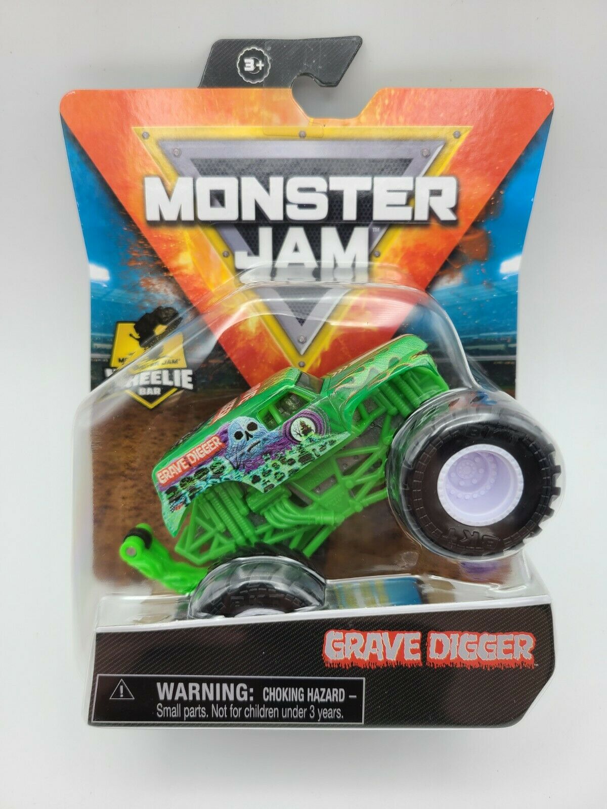 Spin Master Monster Jam Truck Series 17 Grave Digger Shear Madness ...