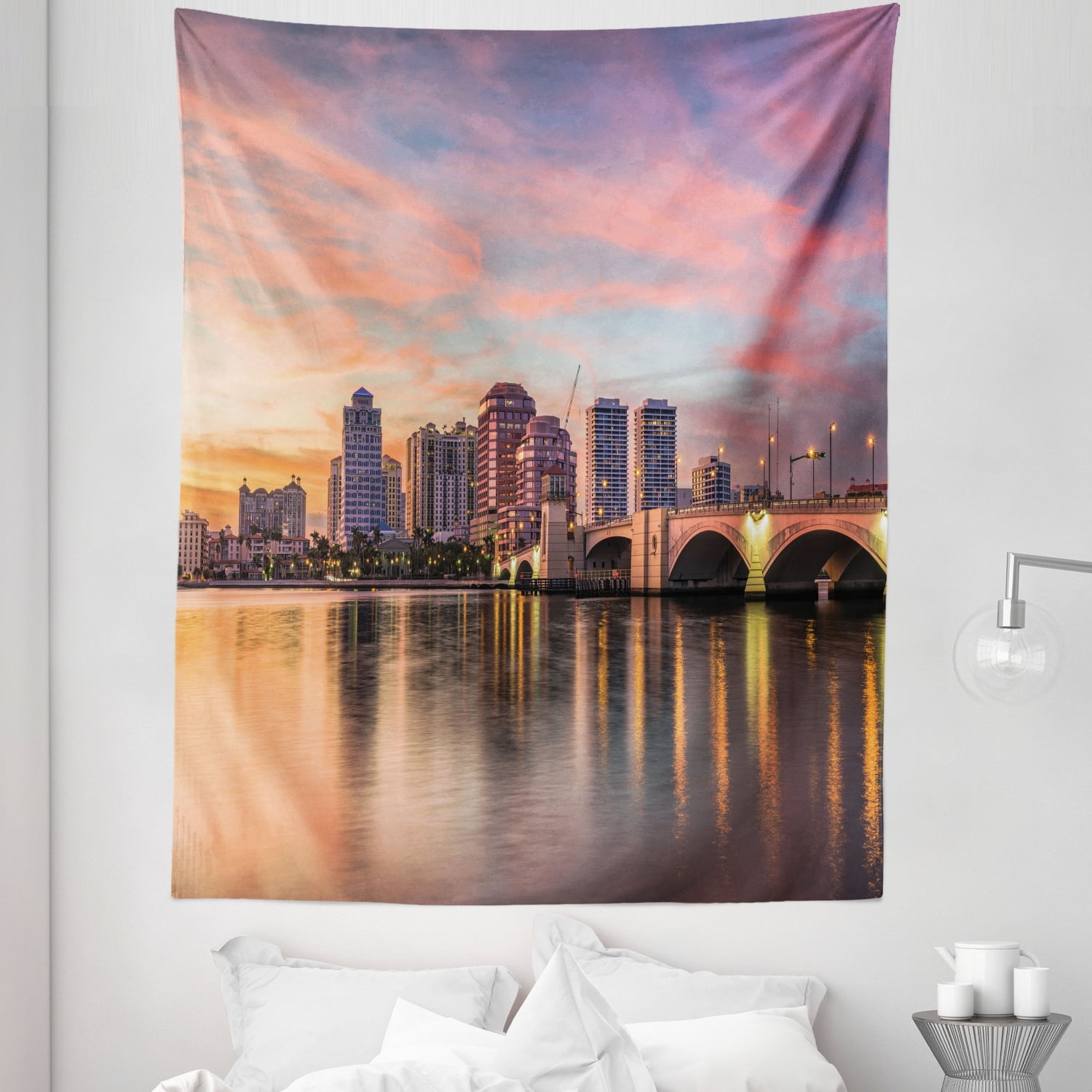 America Tapestry, Sightseeing of Florida Waterway Downtown of New York ...