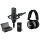 Audio Technica AT4033A Condenser Microphone Mic+Shockmount+AKG ...