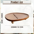 Acacia Wood Pallet B 26*21/ Wooden Tray Wooden High Leg Tray Irregular ...
