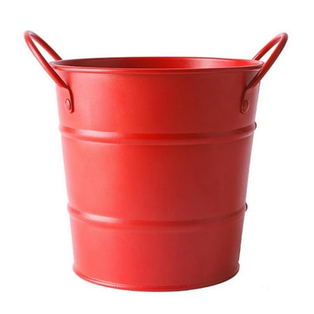 Metal Food Buckets with Handles Ice and Metal Metal Food Food Bucket ...