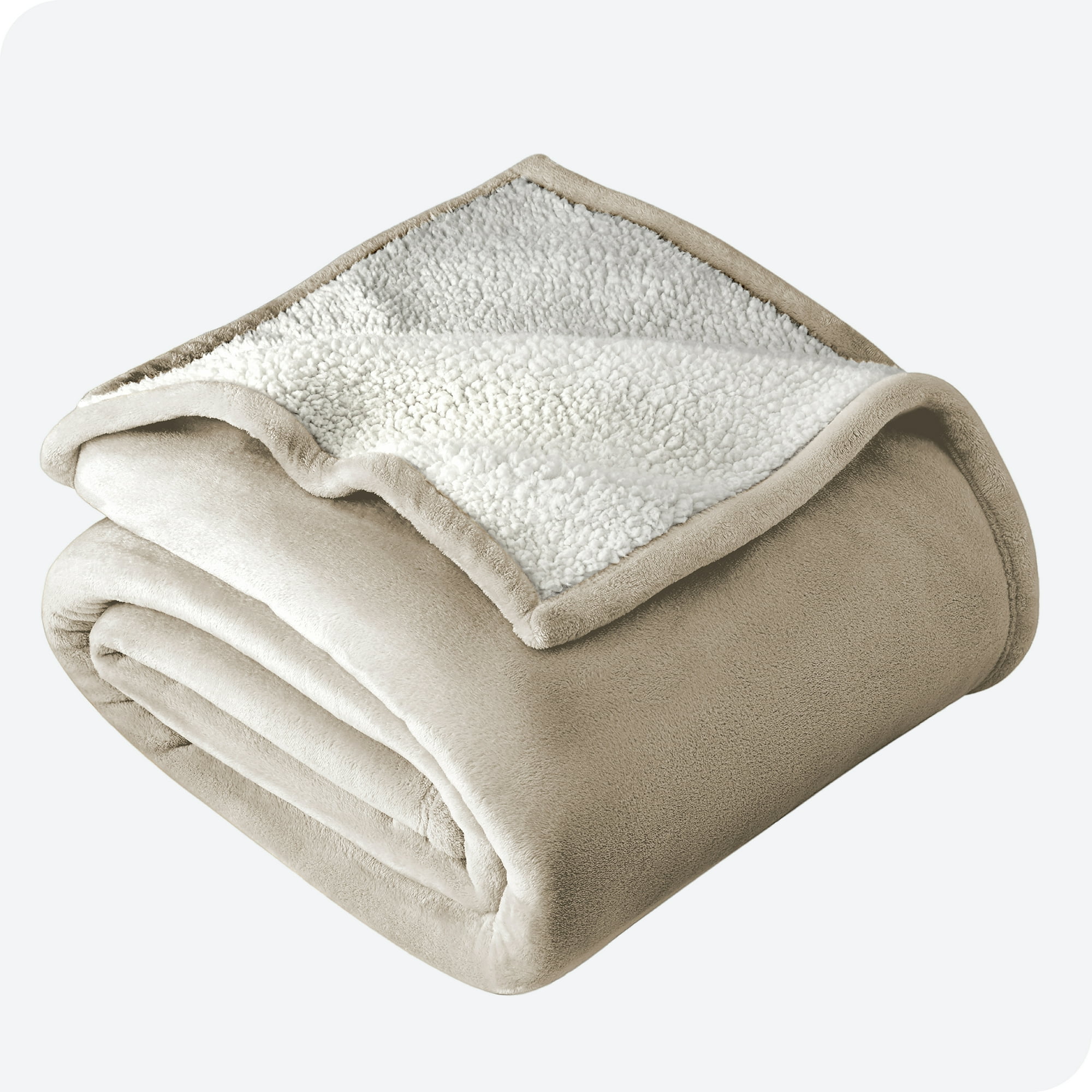 Click here for Bare Home Plush Sherpa Bed Blanket - Fluffy & Soft... prices