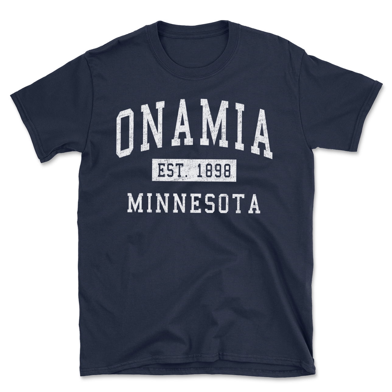 Onamia Minnesota Classic Established Men's Cotton T-Shirt - Walmart.com