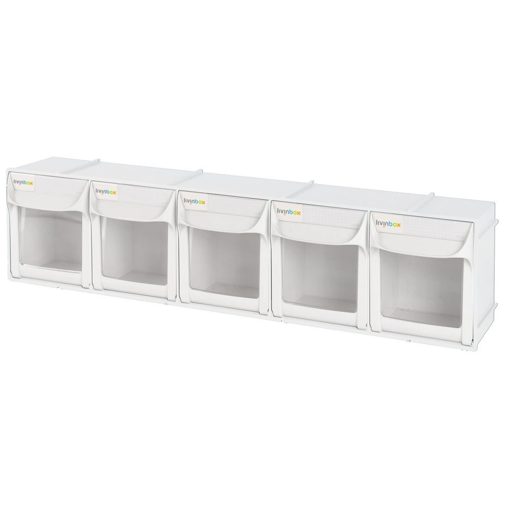 livinbox FO-306 12" Tip Out Bin System with 4/5/6/8 Drawers Tilt Bin ...