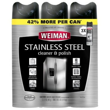 affresh Stainless Steel Cleaner (Aerosol) 12oz - Walmart.com