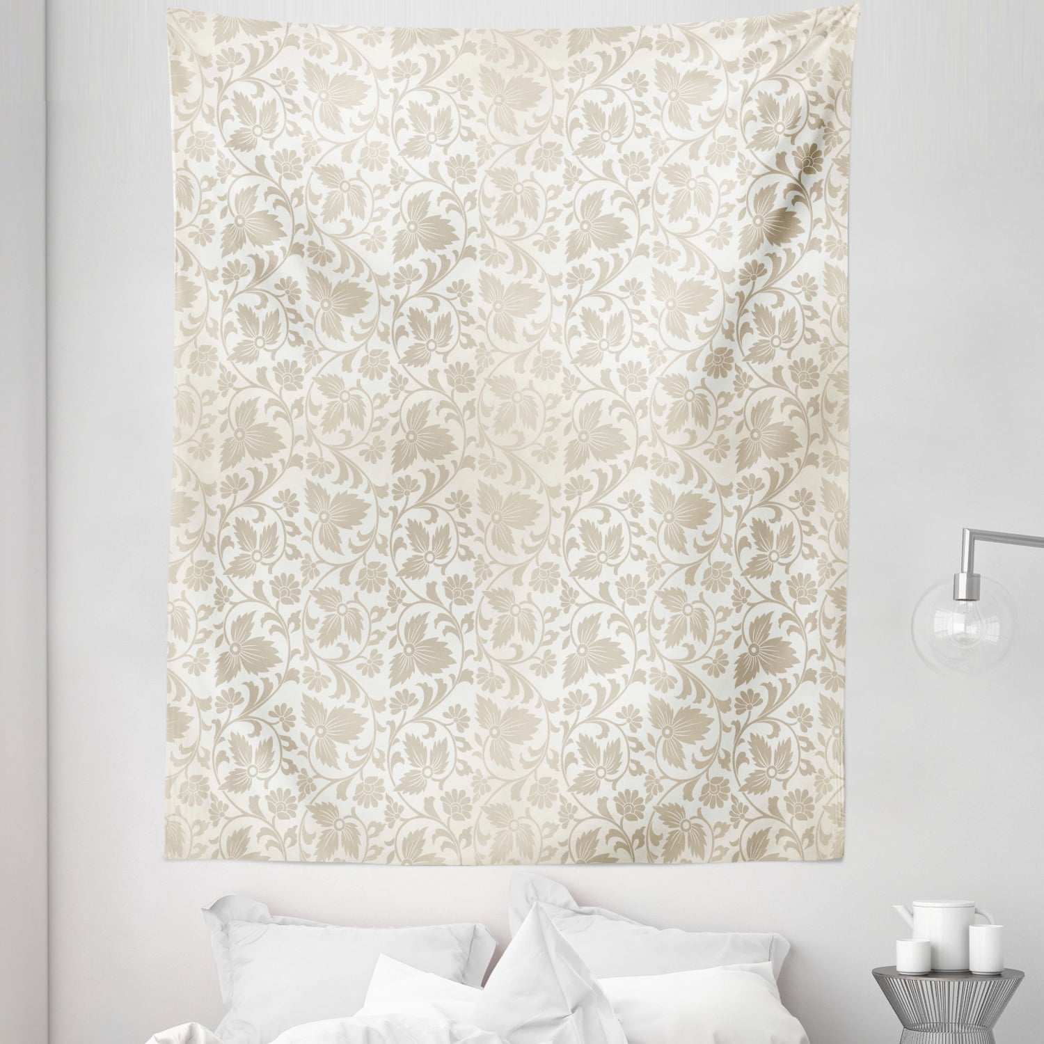 Victorian Tapestry, Traditional Victorian Retro Swirl Flowers Classic ...