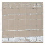 Luv Amore Black/White/Gray 8" X 8" Porcelain Encaustic Matte Floor Tile ...