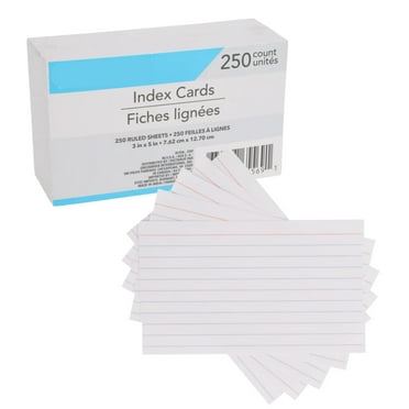 Business Source, BSN65261, Ruled White Index Cards, 100 / Pack ...