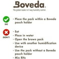 Boveda 49% RH 2-Way Humidity Control | Size 320 for Wood Instruments ...