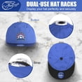 24 Pack Adhesive Hat Hooks for Wall, Strong Hat Rack for Baseball Caps ...