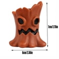 2.75in Mini Ghost Tree Stump Led Night Light, Vinyl Material Spooky ...
