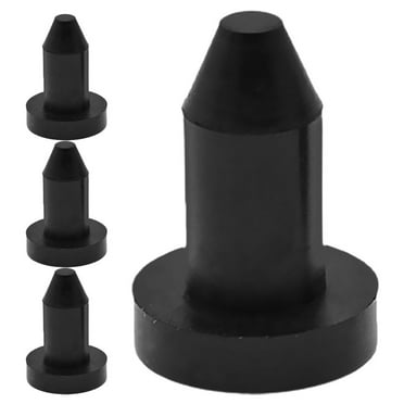 5PCS Universal Kayak Scupper Plug Kit, Black Rubber Universal Kayak ...