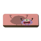 Colorful Computer Mouse Pad, Monster with a Single Eye and a Wide Mouth ...