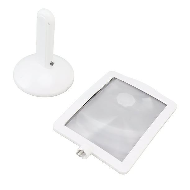 Desktop Reading Magnifier Glass 180 Degree Rotatable Desktop Magnifying ...