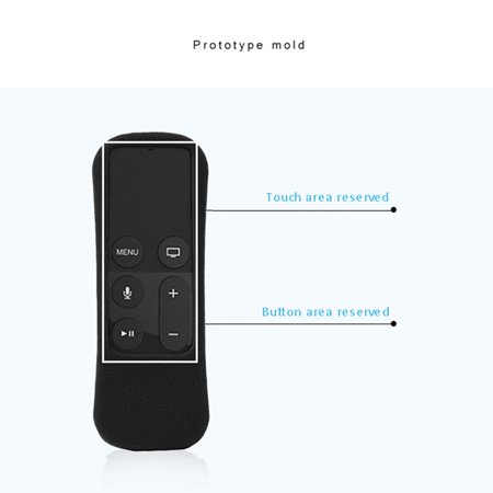 Remote Controller Protector Black Silicone Humanized remote controller ...