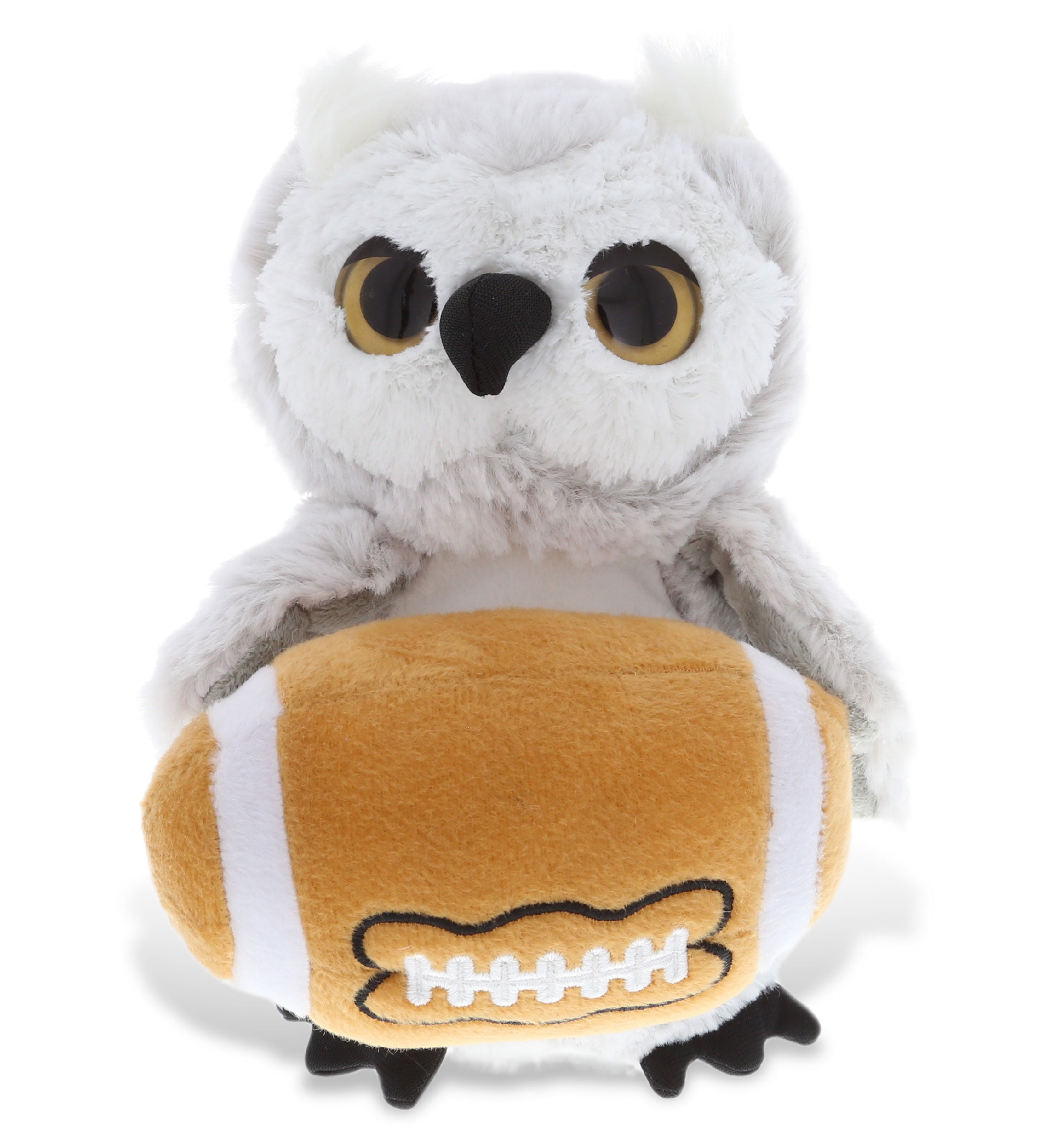 DolliBu Owl Stuffed Animal with Football Plush - Soft Huggable Owl ...