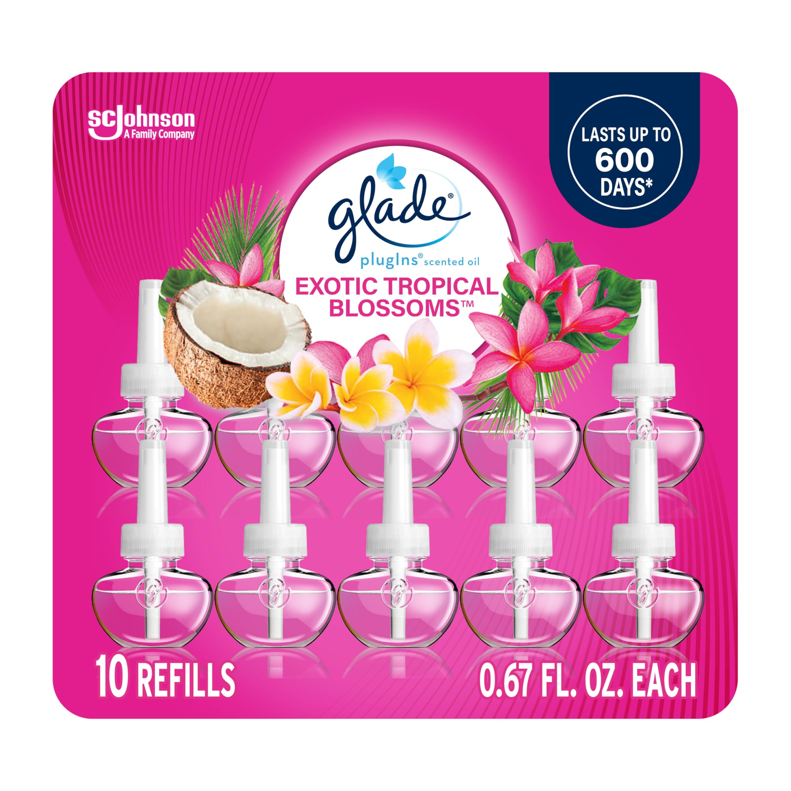 Ambientador Glade Plugins, aceite aromático, tropical exótico | Bodega ...