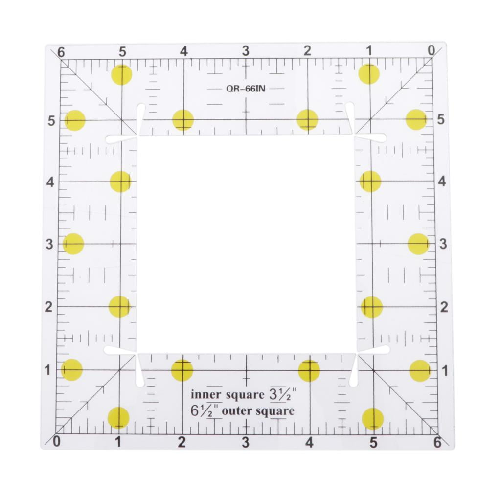 Patchwork Quilt Ruler Template, Patchwork Ruler, Patchwork Ruler, 6x6 ...