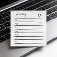 75x75mm Sticky Notes Pad, 50 Sheets Tearable Memo Notes, Portable Self ...