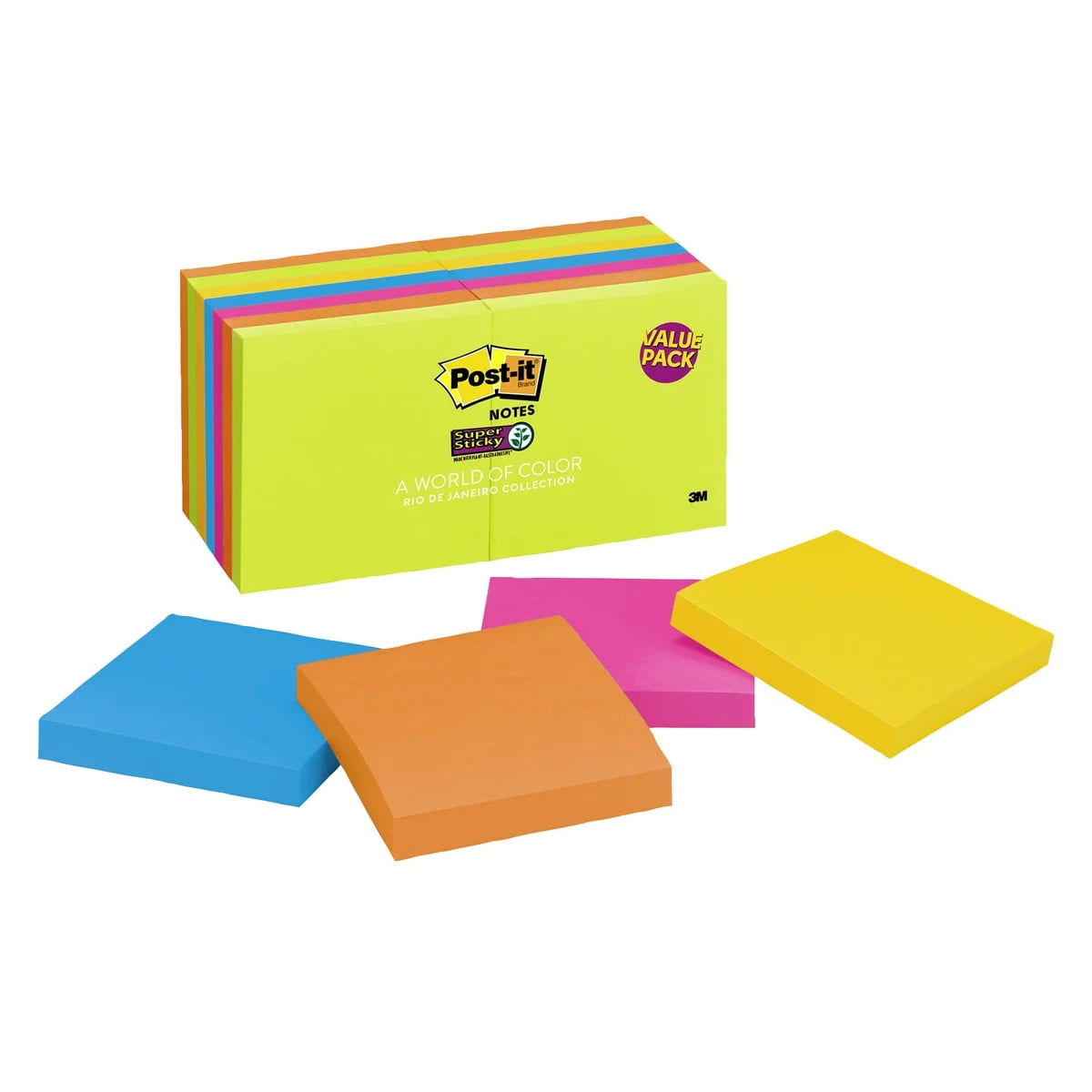 Click here for 3m Post-It Super Sticky Rio De Janeiro Collection... prices