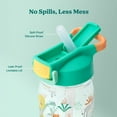 Reduce 14oz Plastic Hydrate Tritan Kids Water Bottle with Straw Lid ...