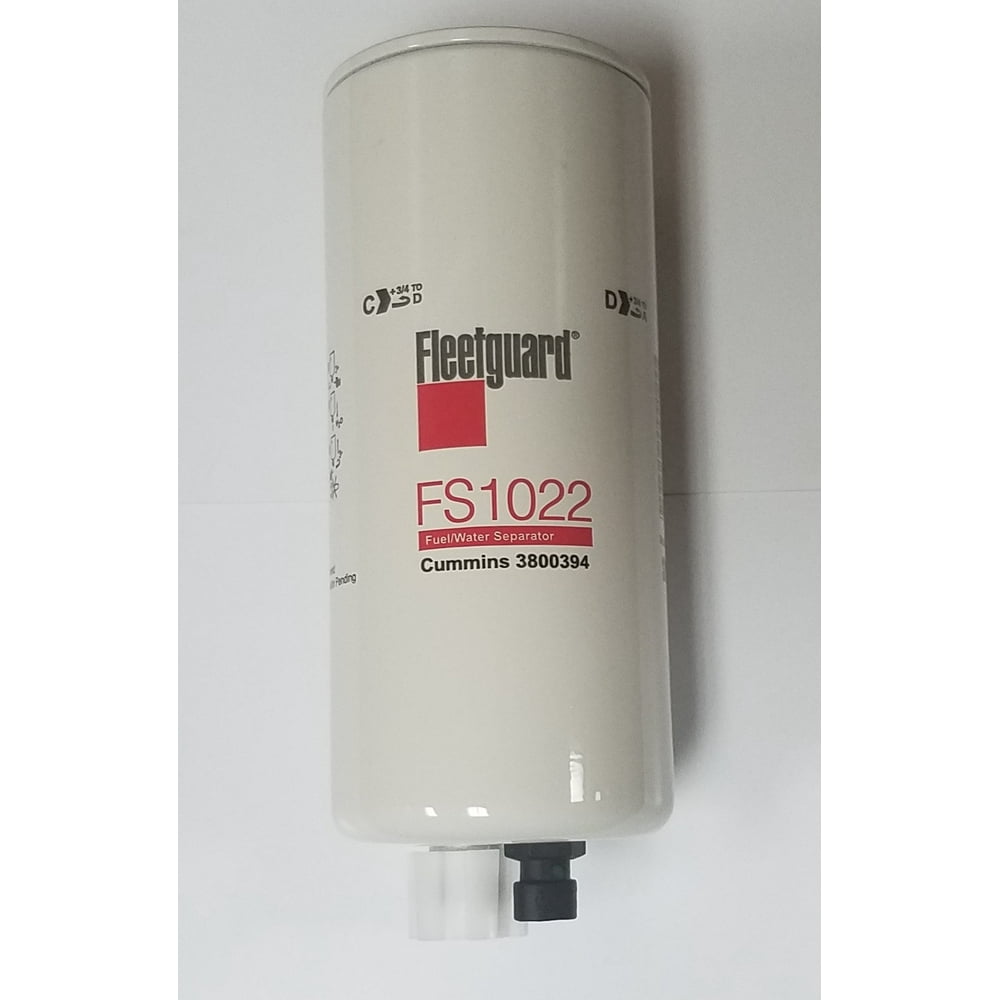 FS1022 Fleetguard Fuel/Water Sep Spin-On (Pack of 2) - Walmart.com ...