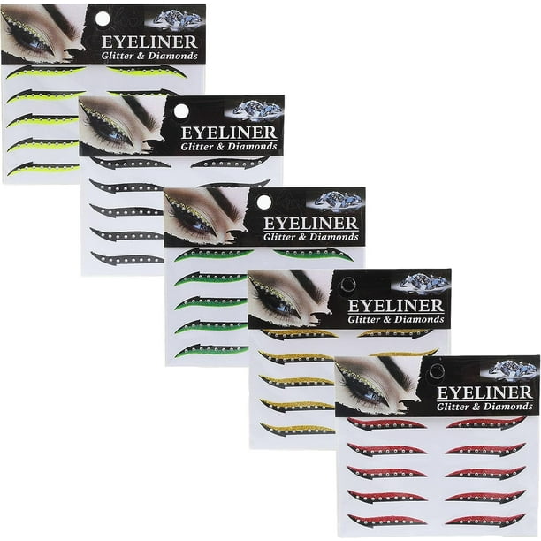 Crystal Crease Eyeliner Sticker Bling,Crystal Eyeliner Sticker,Glitter ...