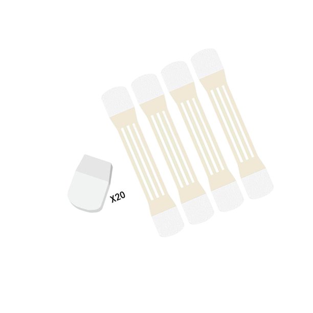 4 Pieces Neck Lift Bands Breathable Hiding Lift Tape Hiding Neck ...