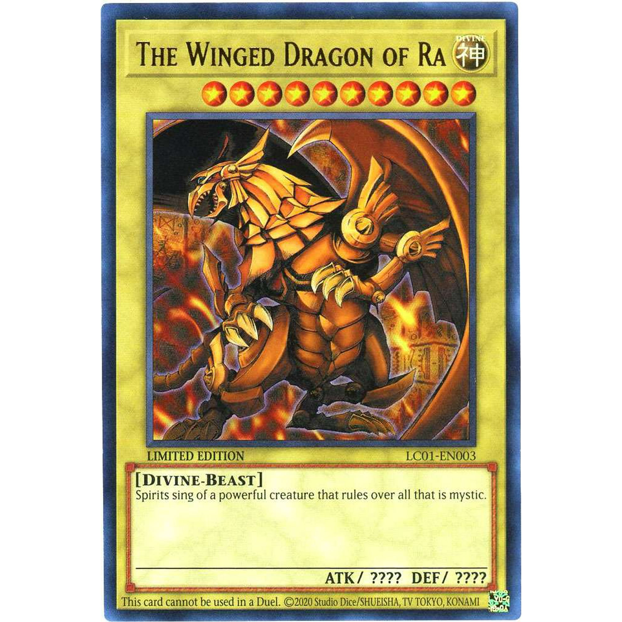 The Winged Dragon Of Ra Card