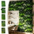 Artificial Grass Panels for Privacy Fence, Faux Greenery Wall Panels 60 ...
