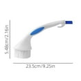 2 Packs 2 in 1 Cleaning Brush Set with Small Detail Brush for Kitchen ...