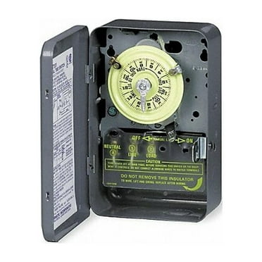 Intermatic Electronic Timer, Gray, Metal EH10 - Walmart.com
