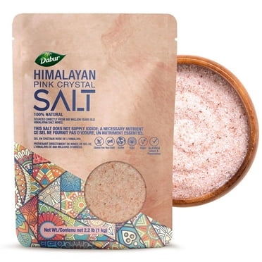 Himalayan pink salt fine grain organic crystals 100% pure natural 32 oz ...