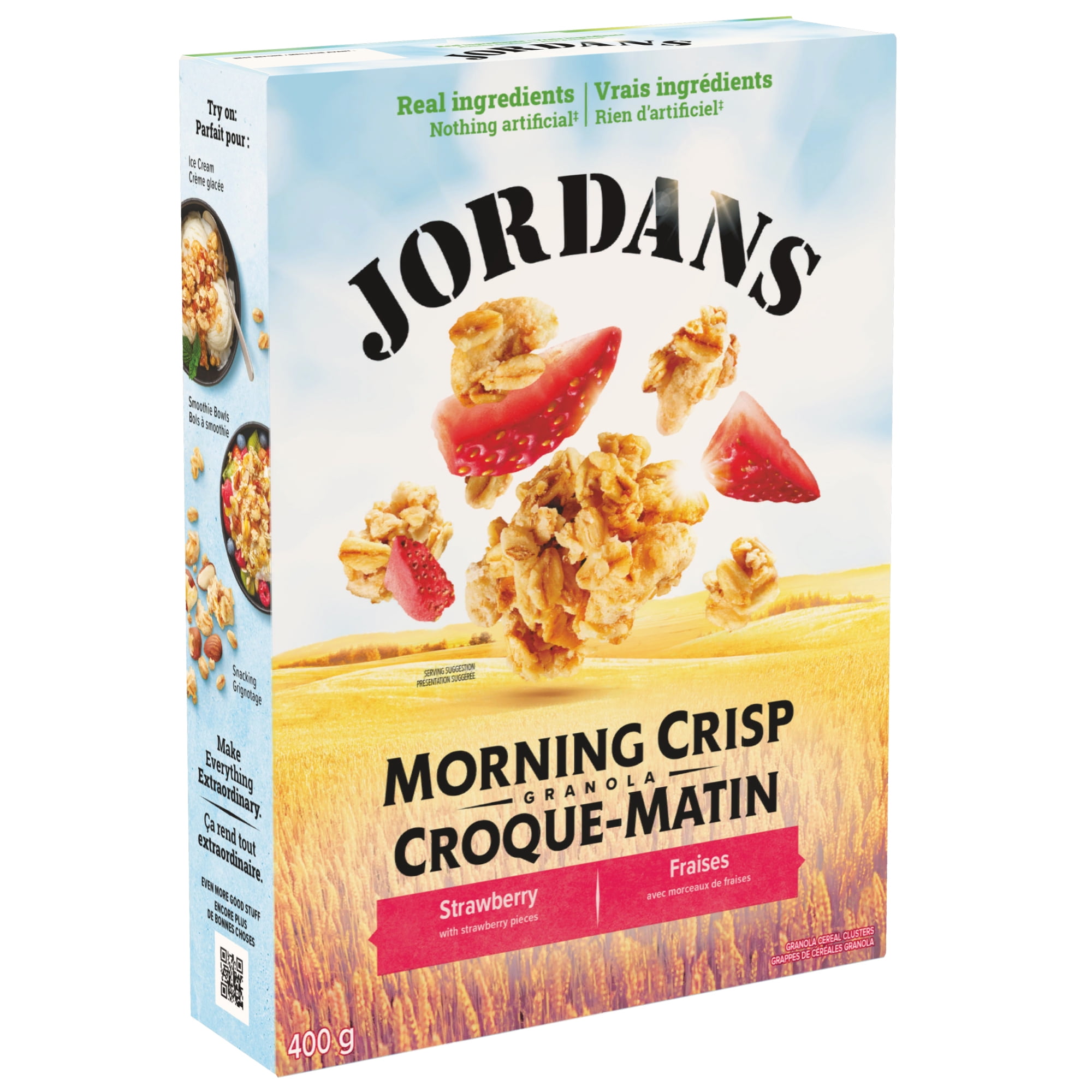 Click here for Jordans Morning Crisp Strawberry Granola Cereal 40... prices