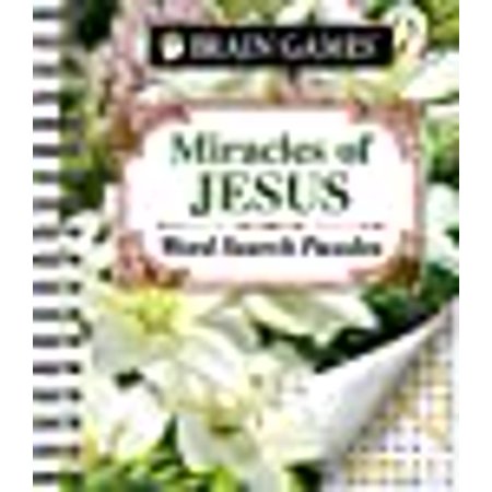 Brain Games - Miracles of Jesus Word Search Puzzles (Brain Games ...