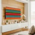 Colored Stripes TV Dust Cover,Stretchable TV Screen Desktop Computer ...