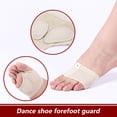 1 Pair Belly Dance Foot Guard Dance Foot Thongs Half Soles Shoe Dances ...