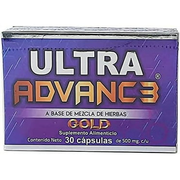 Gold Ultra Advance3 Bone & Nerve Pain Relief Supplement, 30 x 500 mg ...