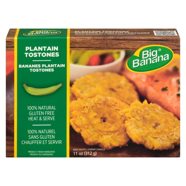 Big Banana plantain tostones, 12x372g - Walmart.ca