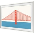 Samsung 75-inch The Frame Customizable Bezel Modern White - Walmart.com