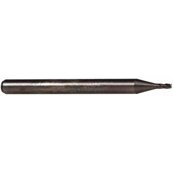 Accupro 0.04", 0.12" LOC, 1/8" Shank Diam, 1-1/2" OAL, 4 Flute, Solid ...
